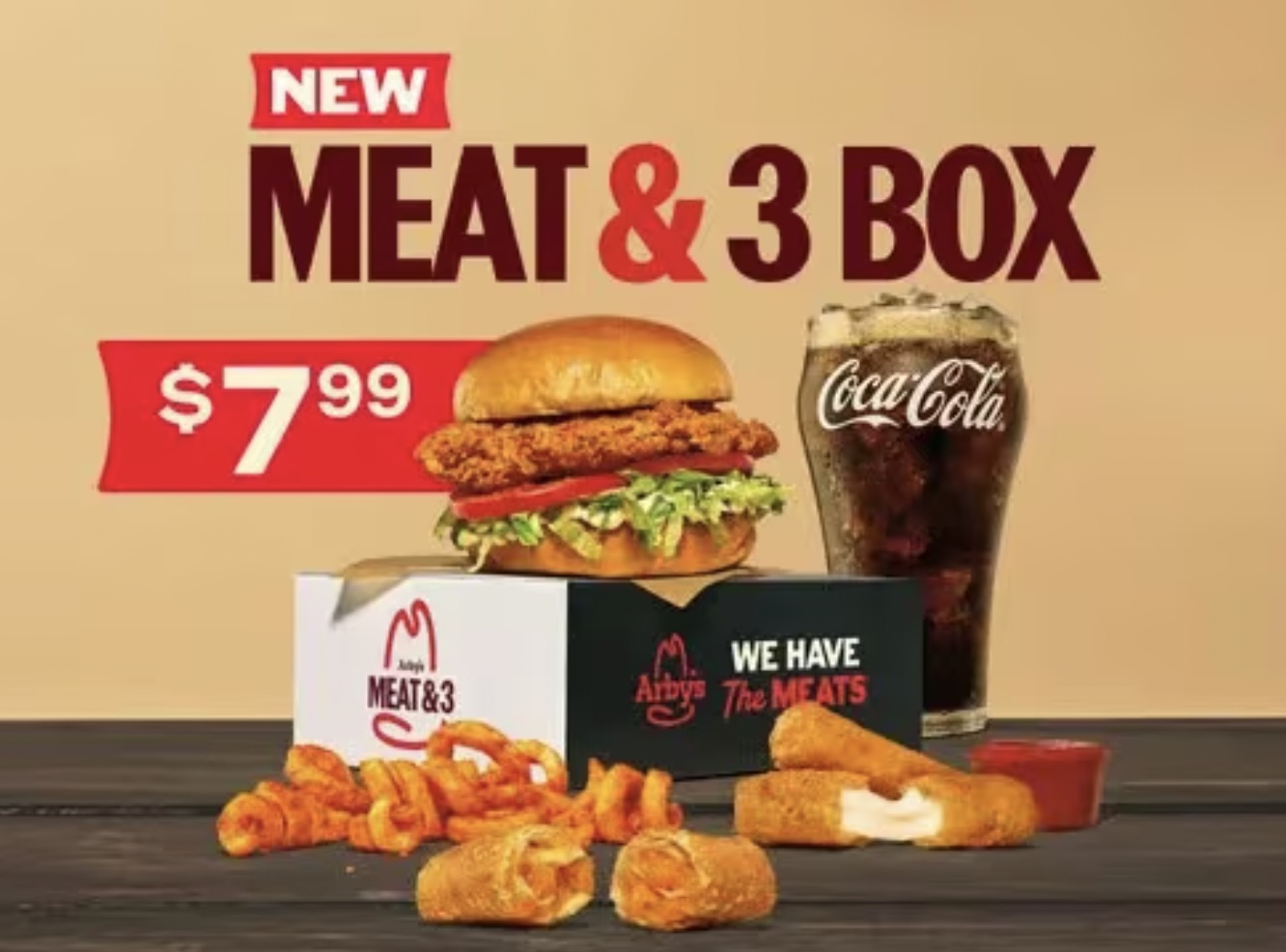 Arby’s $7.99 Meat & 3 Box | Dayton937